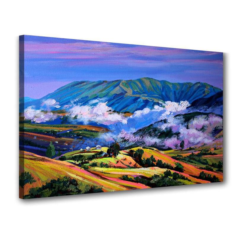 Quadro Decorativo Podium Paraíso Dos Vulcoes 1025 70X40Cm - Quadro ...