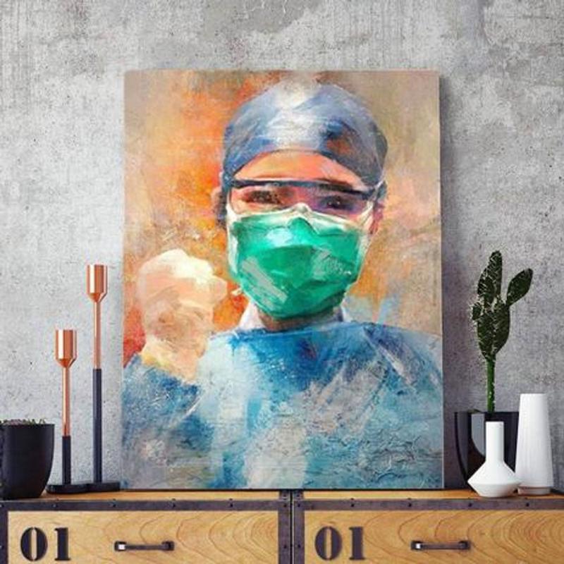 Quadro Decorativo Técnico Em Enfermagem - Caverna Quadros - Quadro ...