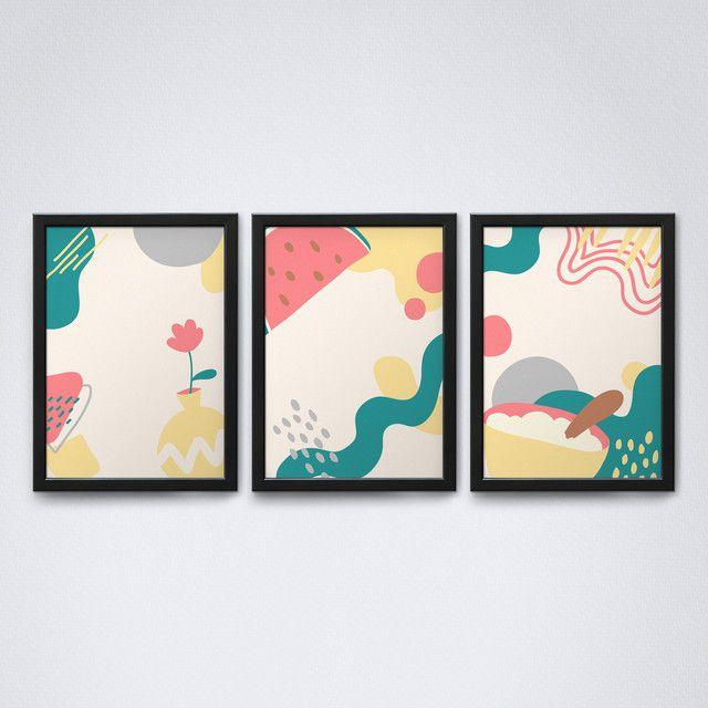 Quadro sem moldura Backgrounds Abstratos 09 - Quadros TAC - Quadro ...