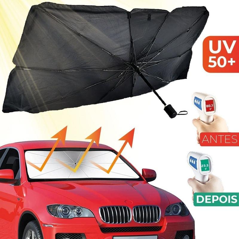 Quebra Sol Para Brisa Carro Protetor Solar Guarda Chuva - IMP - Guarda ...