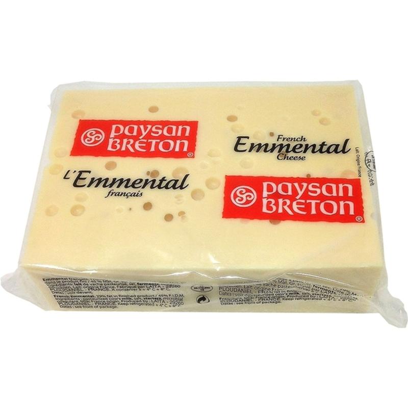 Queijo Emmental PAYSAN BERTON - 250g - LEVI QUEIJOS - PAYSAN BRETON ...
