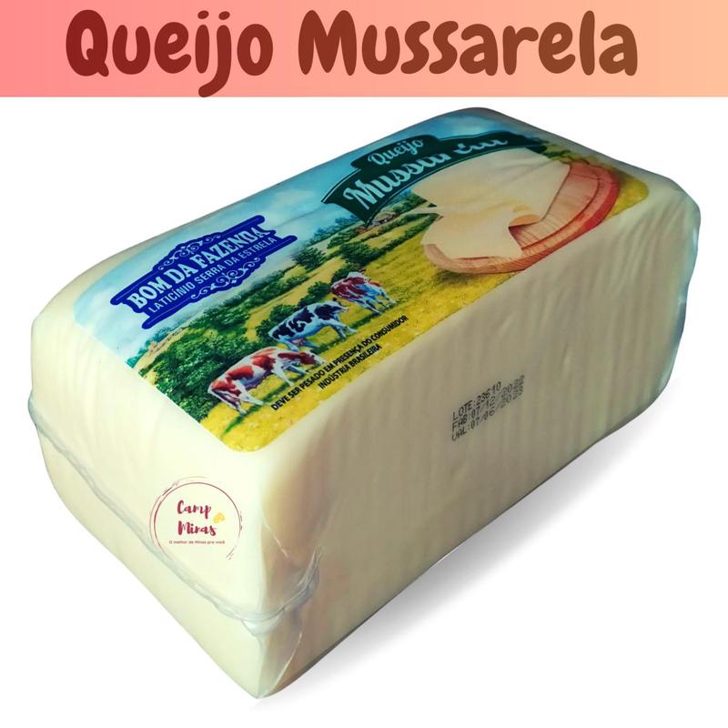 Queijo mussarela artesanal de minas direto do produtor 1 kg - BOM DA ...