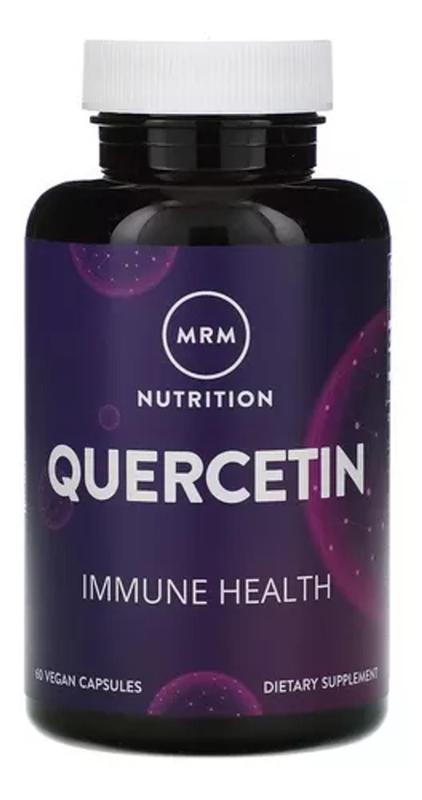 Quercetina 500 Mg 60 Caps Quercetin - Mrm Imunidade Eua - Fitoterápicos ...