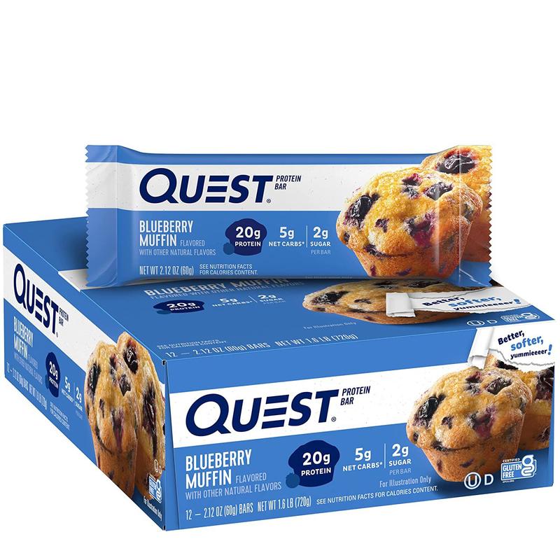 Quest Protein Bar 12 Unidades - Quest Nutrition - Vários Sabores ...