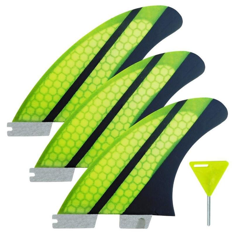 Quilha Prancha De Surf Fcs2 Média Honeycomb + Fibra - Redskull - Quilha ...