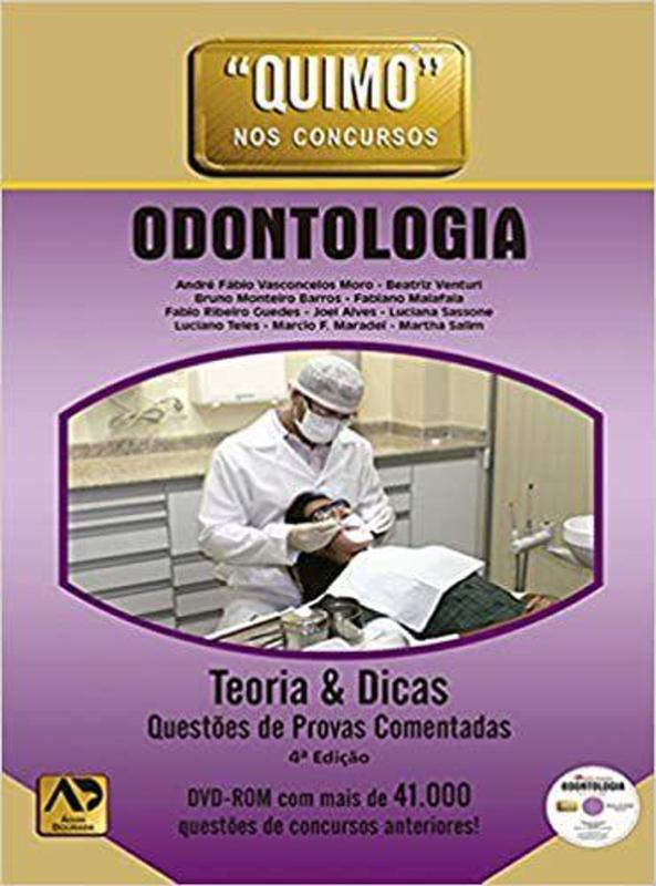 QUIMO Odontologia DVD Rom COM 41.000 QUESTOES DE PROVAS - Aguia Dourada Editora - Livros de ...