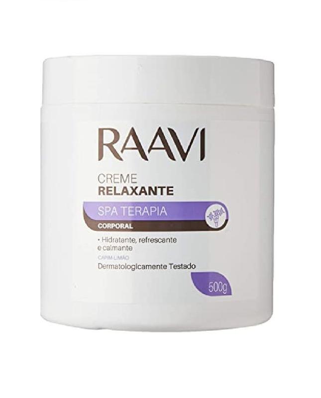 Raavi Creme Relaxante Corporal Spa Terapia 500g - Hidratante Corporal ...