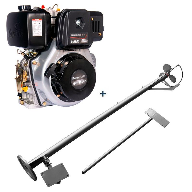 Rabeta para Barco 2,2 m com Motor Diesel Toyama TDE130EXP 12,5 cv ...