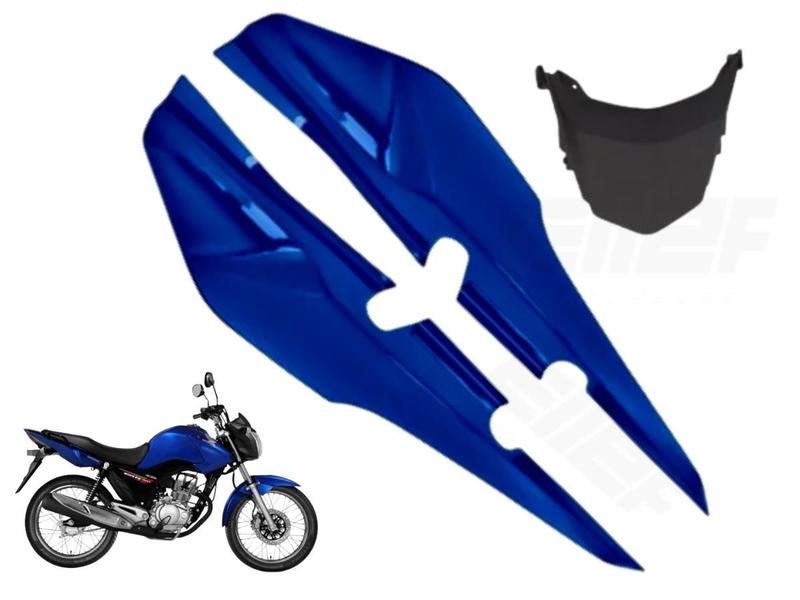 Rabeta Traseira Completa Titan Fan Cg 150 2014 Azul Moto Top - Melc - Carenagem de Moto ...