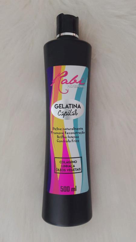 Rabi Gelatina capilar 500ml - Rabi Profissional - Gelatina Capilar ...