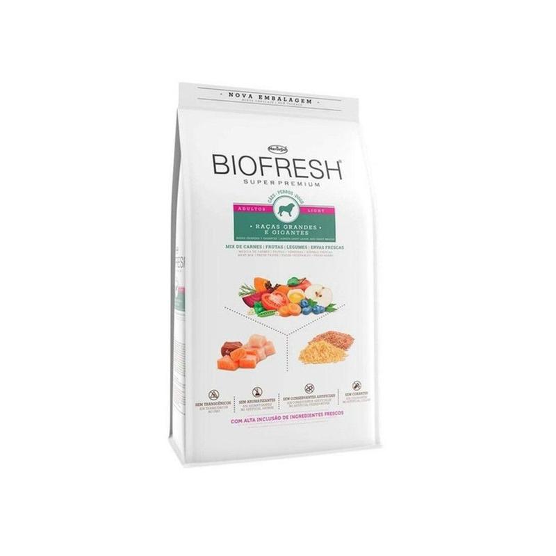 Ração Biofresh Light Para Cachorro Grande E Gigante Mix 15kg - Ração ...