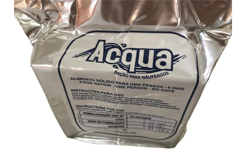 Ração De Sobrevivência Solida Acqua 1 Pacote De 500g - Outros Pets ...