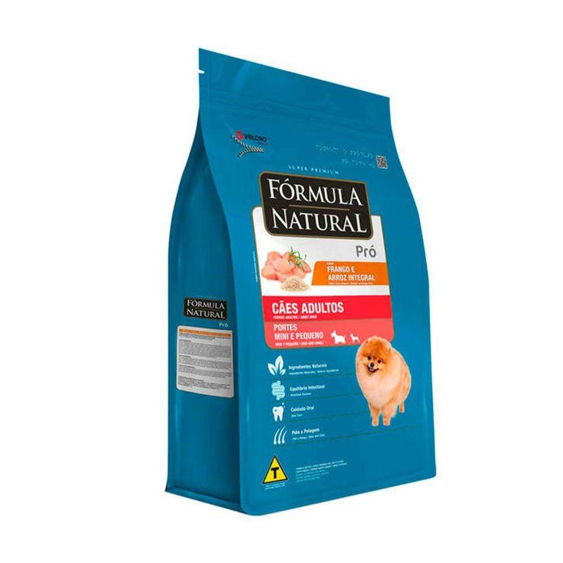 Ração Fórmula Natural Pró Super Premium Cães Adultos Raças Mini e ...