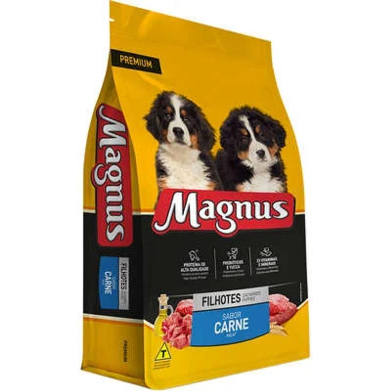 Ração Magnus Premium Carne para Cães Filhotes 25KG - Outros Pets ...