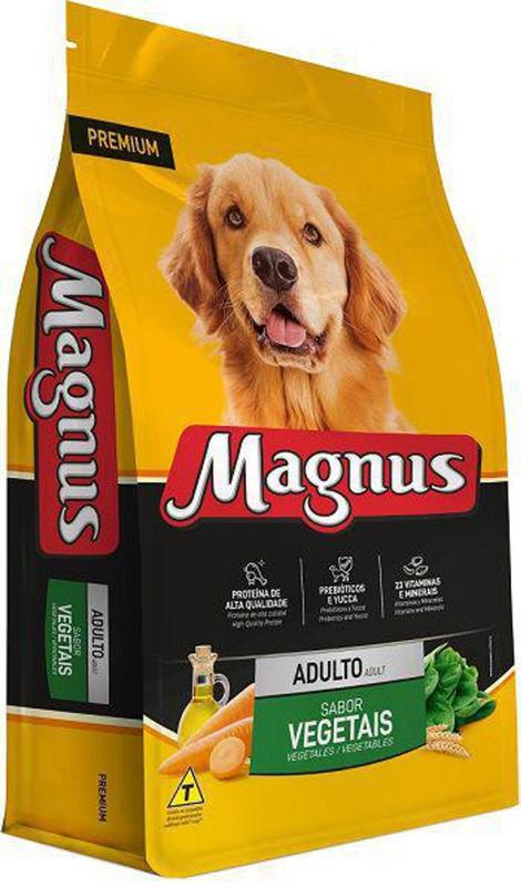 Ração Magnus Vegetais Adulto - 15 Kg - Adimax Pet - Outros Pets ...