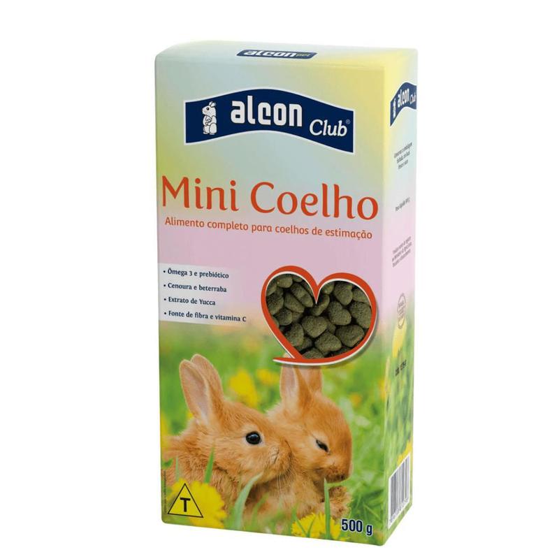 Ração Para Coelho Rica Em Vitamina/Ômega 3 Alcon Club 500Gr - Outros ...