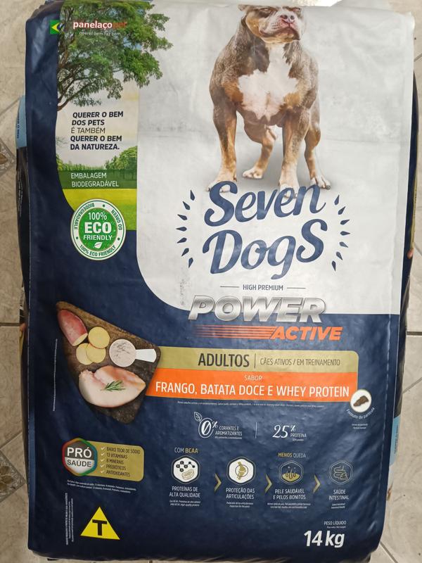 Ração Para Pit Bull SEVEN DOGS POWER ACTIVE 14 kg - Panelaçopet ... Ração Para Pit Bull SEVEN DOGS POWER ACTIVE 14 kg - Panelaçopet ...