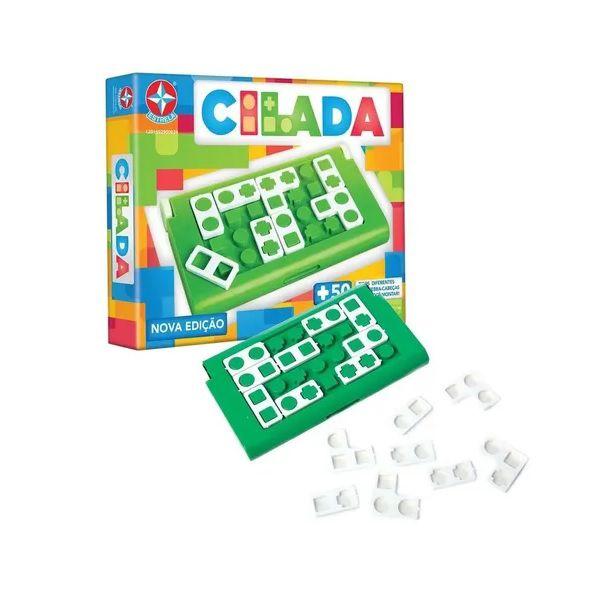 Raciocínio Lógico Cilada Puzzle Infantil - Jogo Estrela - Outros Jogos ...