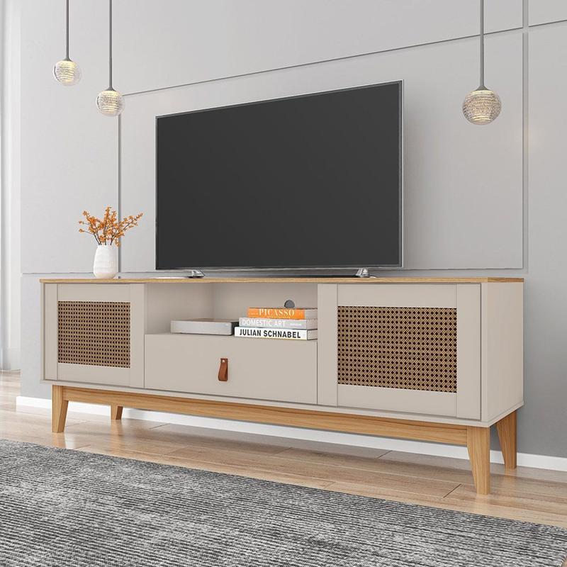 Rack 2 Portas 1 Gaveta 160cm Esmeralda Versátile - Casa D - Rack ...
