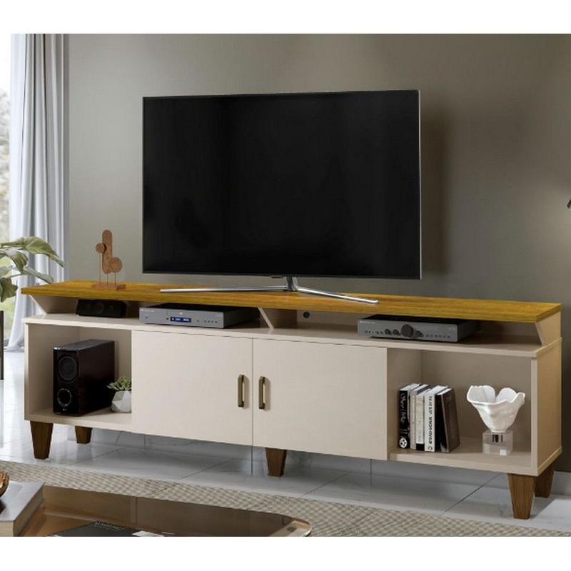 Rack Arizona Off White E Mel para TV atA 65 Polegadas Mavaular - Rack ...