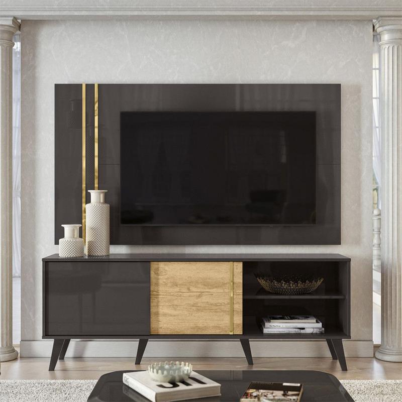 Rack Com Painel Madetec Cronos Para TV AtA 65 Polegadas - Rack com Painel - Magazine Luiza