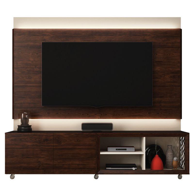 Rack Com Painel Para TV até 72 Polegadas Mosaic Líder Design - Rack com Painel - Magazine Luiza