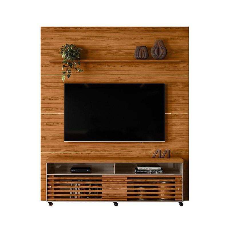 Rack com Painel para Tv até 75 Polegadas 2 Portas Prestige - Madetec ...