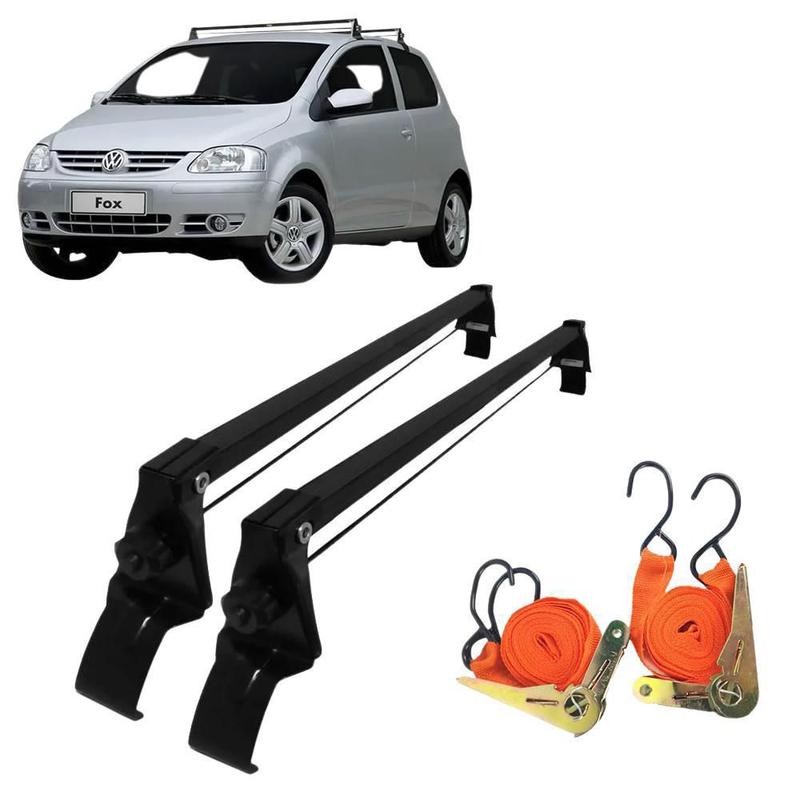 Rack De Teto Fox 2 Portas 2004 A 2017 + 2 Cintas Catraca - Vhip - Rack ...