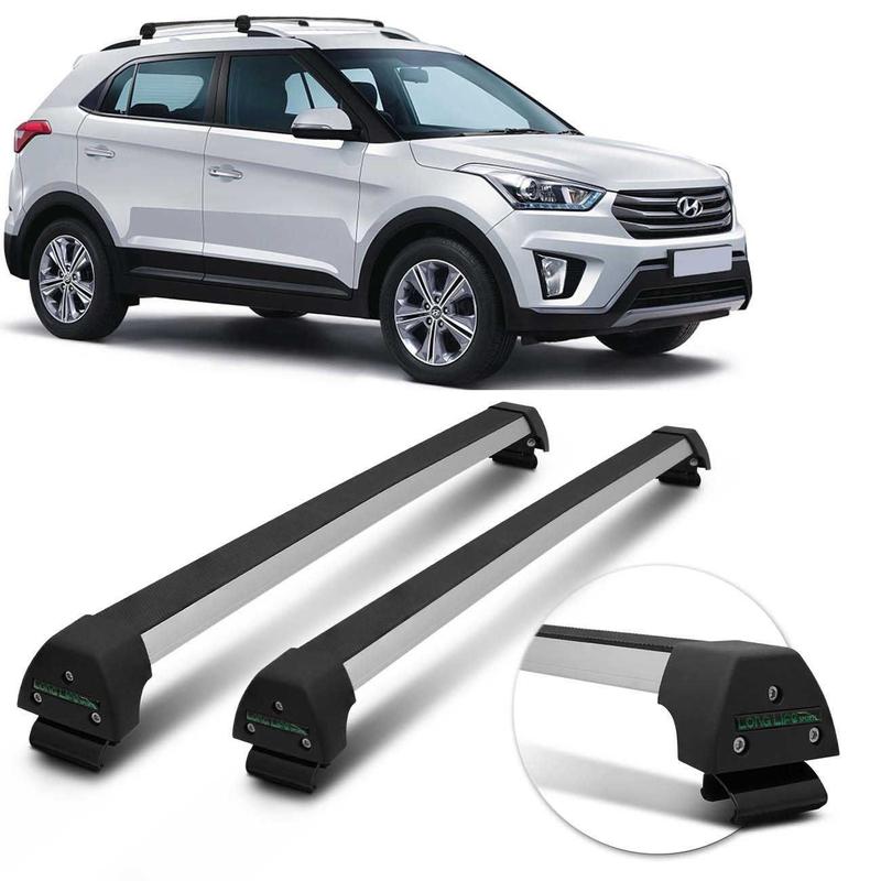 Rack de Teto Hyundai Creta 2017 2018 2019 2020 2021 2022 Long Life ...