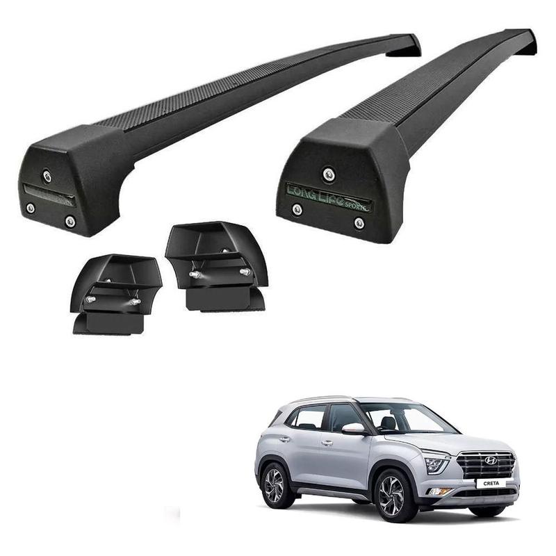Rack De Teto Long Life Novo Creta 2023 com longarina - Rack e Travessa ...
