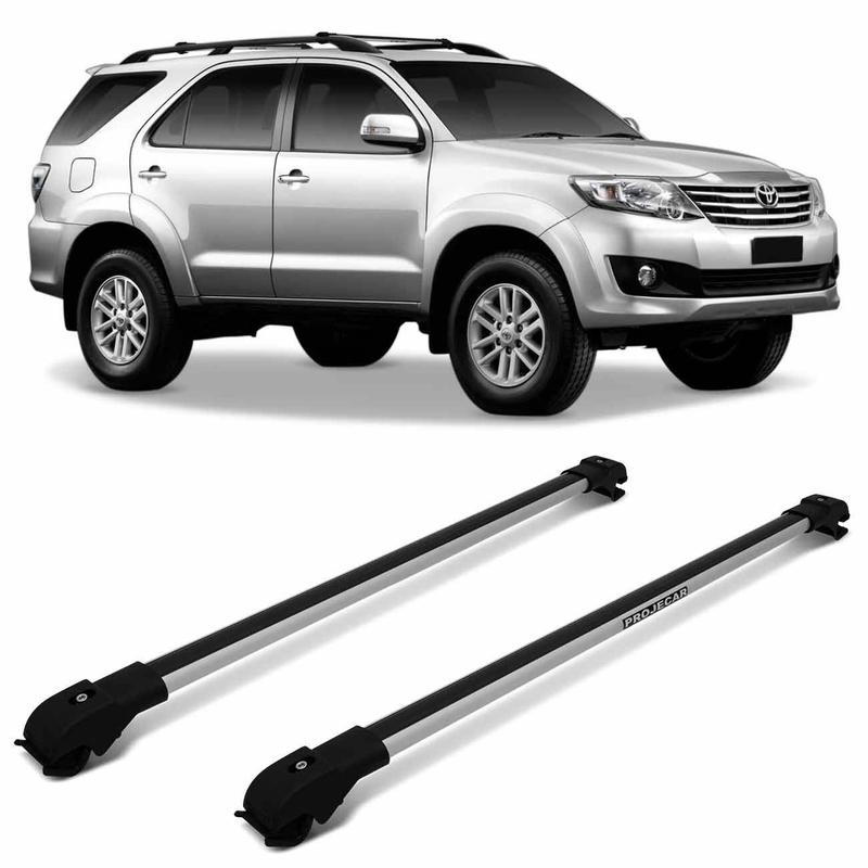 Rack de Teto Travessa Slim SW4 2005 2006 2007 2008 2009 2010 Prata ...