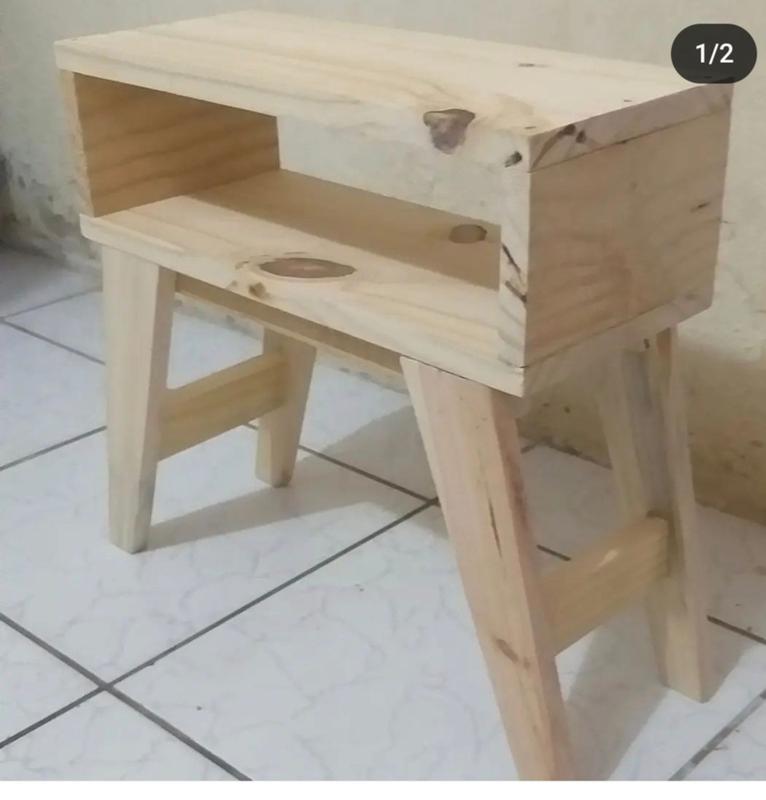 Rack em pinus Retro - Jcmatos - Rack - Magazine Luiza