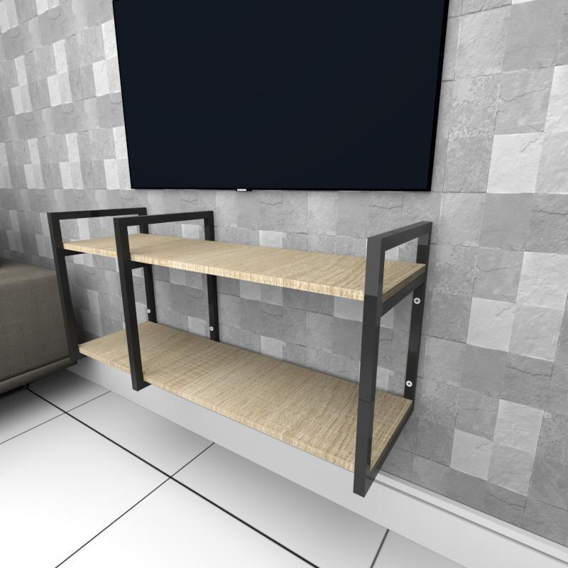 Rack Industrial E-Nichos Ind19Acrk Amadeirado - Rack - Magazine Luiza