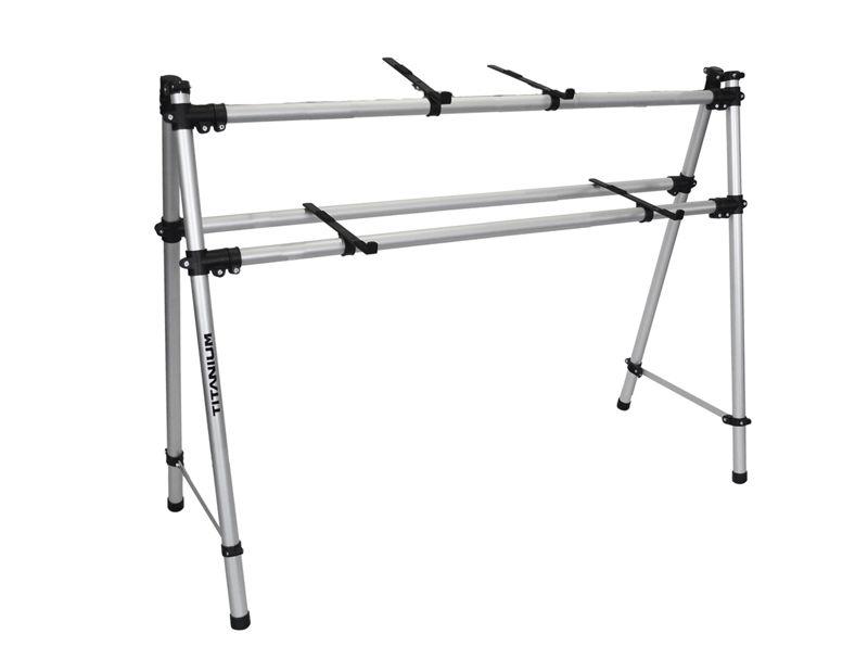 Rack Mesa Suporte de Apoio DJ Titanium RA120 - Extrutura Tubular 1,20 x ...