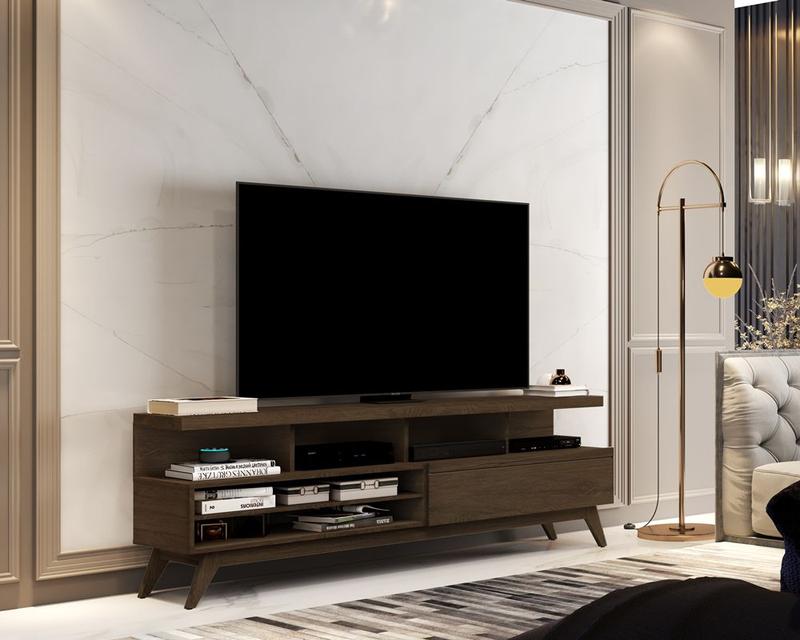 Rack P/ TV 60" Vivare 1,60 Wood 1G Giga - Cedro Amadeirado - Giga ...