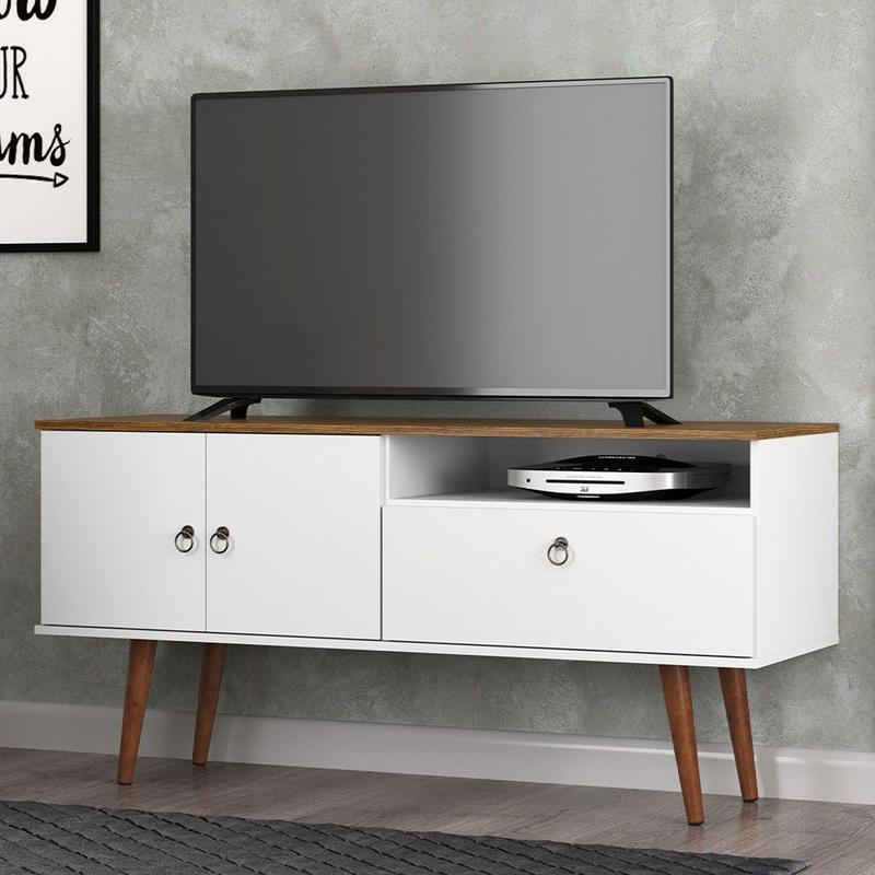 Rack para TV até 42 Polegadas137cm 3 Portas Topázio Patrimar - Rack ...