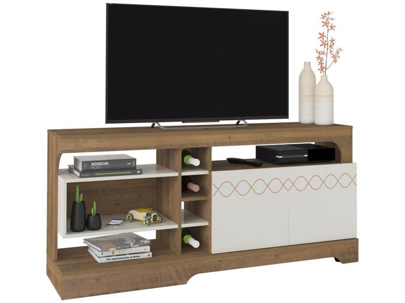 Rack para TV até 50” 2 Portas Artely - Montreal - Rack - Magazine Luiza