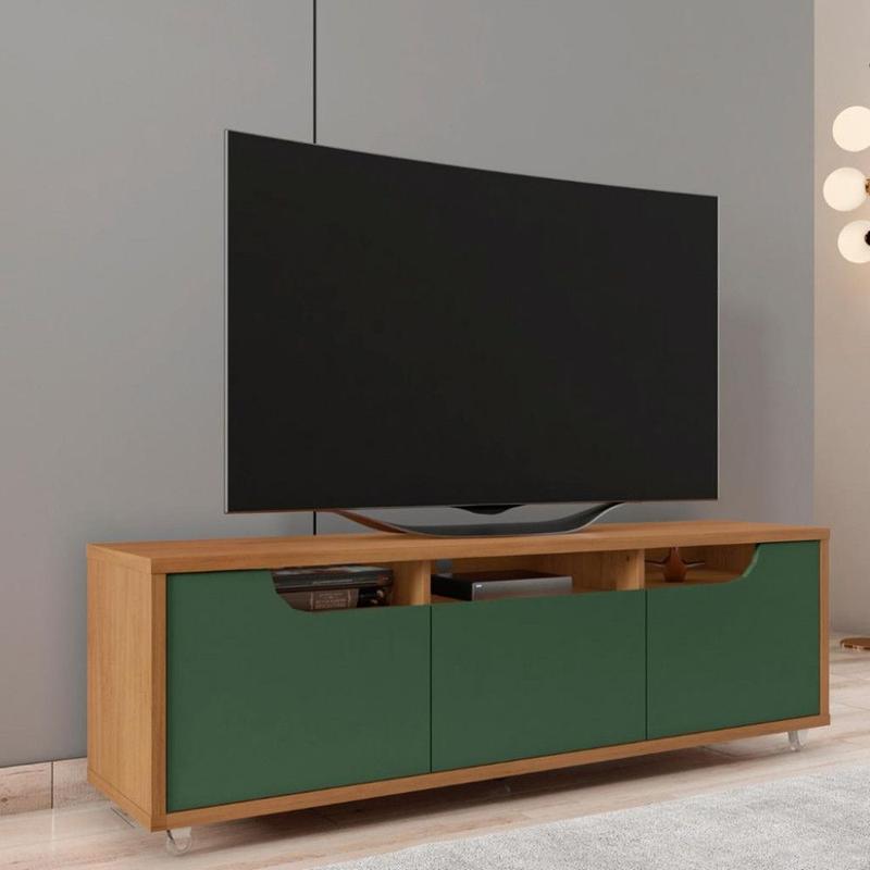 Rack para TV Até 60 Polegadas 2 Portas 1 Gaveta Jersey Casa D - Rack ...