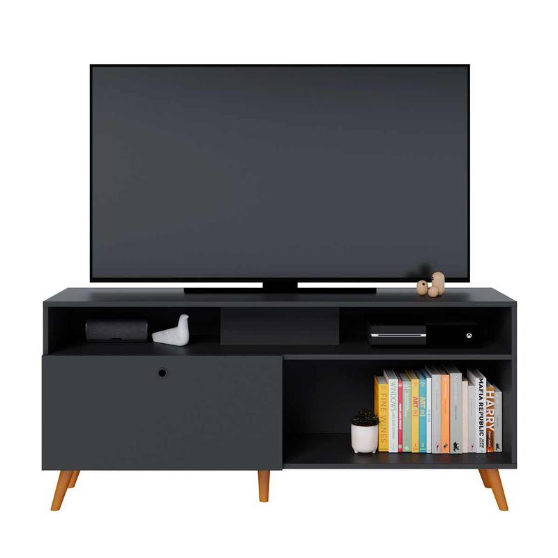 Rack Para TV Montreal 60" PolegadasCor Preto Fosco - Peternella Móveis ...