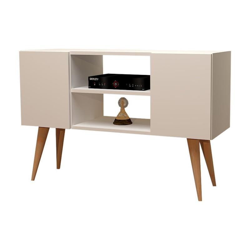 Rack Para Tv No Quarto Australia Branco - Moveise - Rack - Magazine Luiza