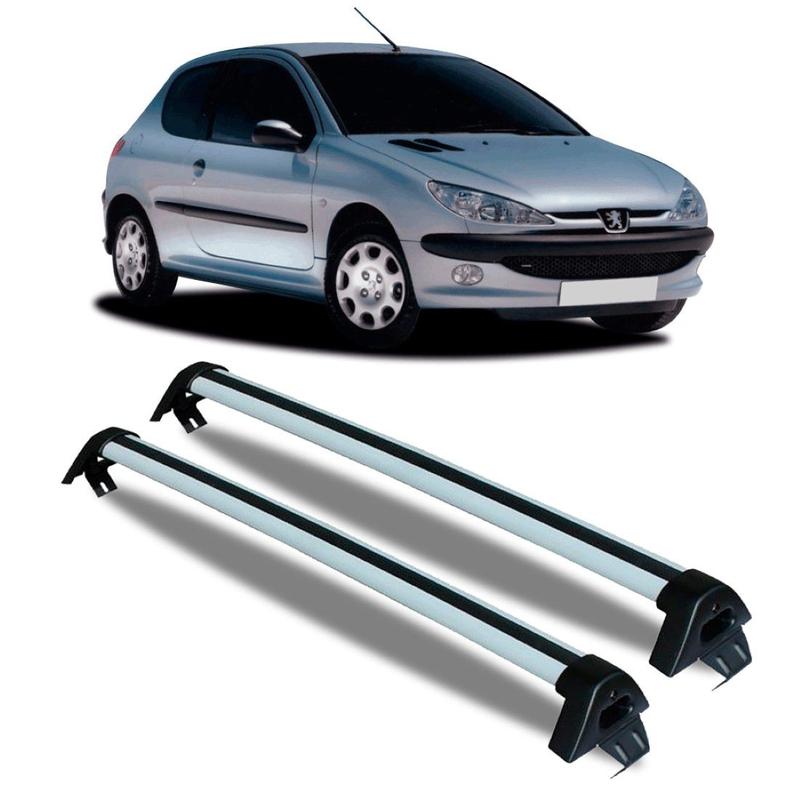 Rack Peugeot 206 207 Hatch 04 Portas Todos Os Anos Prata - SP RACK ...