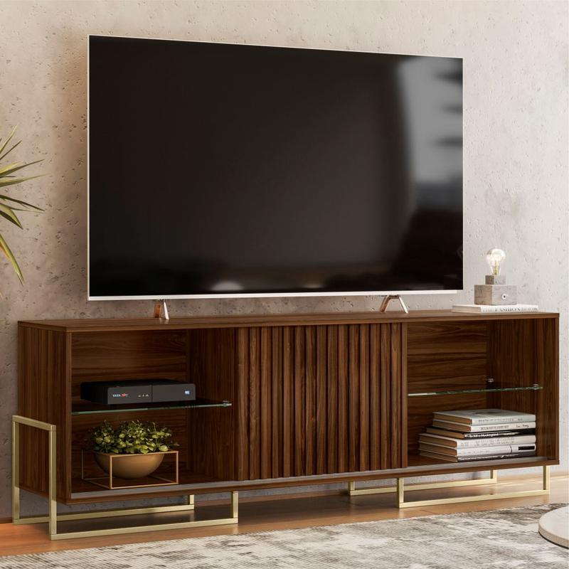 Rack Ripado para TVs até 75 Polegadas Harald Palisandro - Möbler - Rack ...