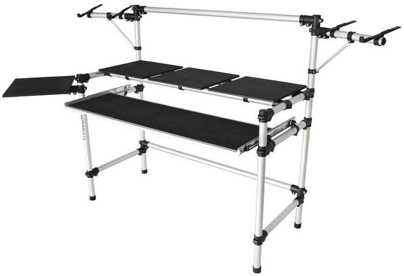 Rack Titanium RS-245 Mesa de Apoio Cabine DJ de Producao Musical e ...