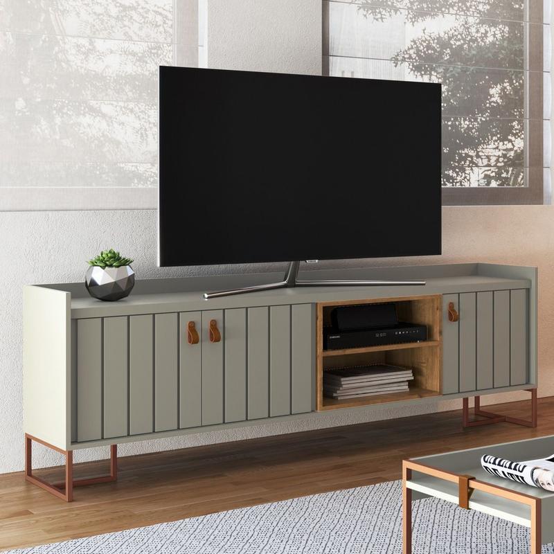 Rack Trendy de 1,60m Para Tv até 60'' Verti LM Indústria - Rack - Magazine Luiza