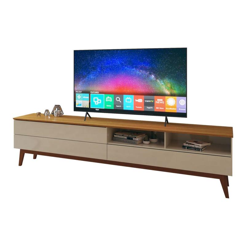 Rack Tv Sala Até 75 Polegadas Largura 218 Cm Altura 55 Cm Pé Palito 3 ...