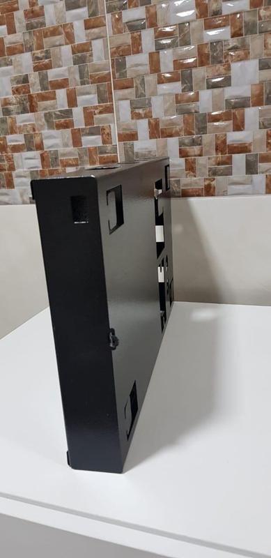 Rack vertical caixa metálica parede para dvr cftv .90 - Intelbras ...