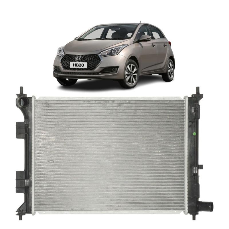 Radiador Arrefecimento de Motor Carro Hyundai Hb20 12 a 19 - IRB ...