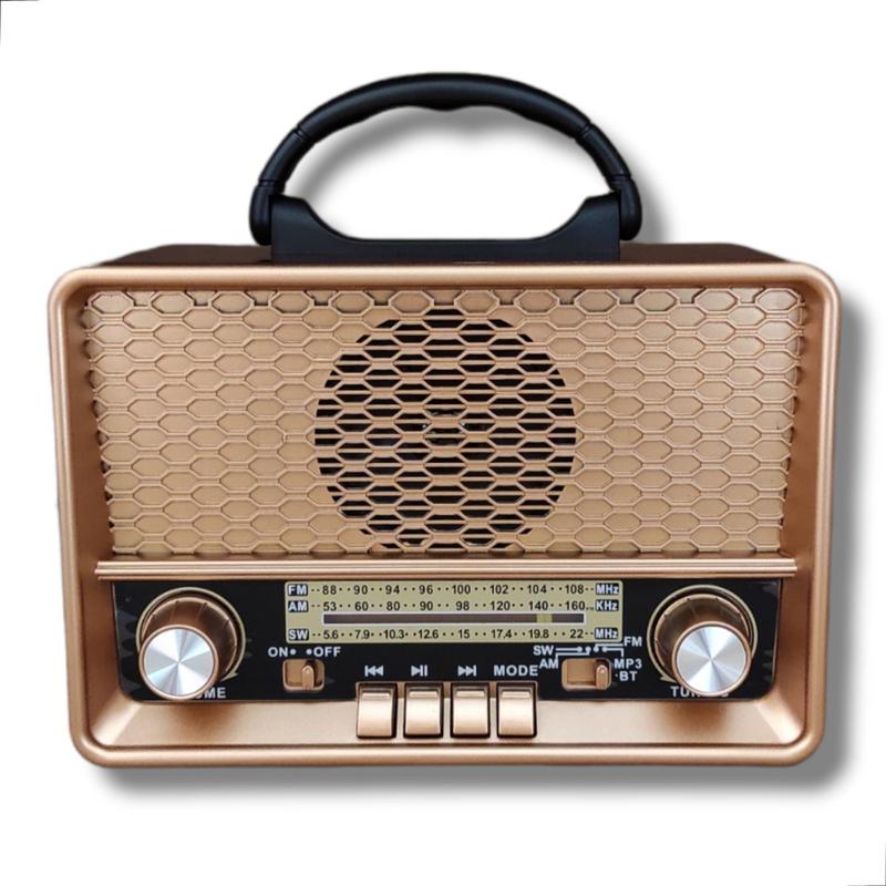 Radio Am Fm Bluetooth Retro Vintage Usb Madeira Antigo - Ministar ...