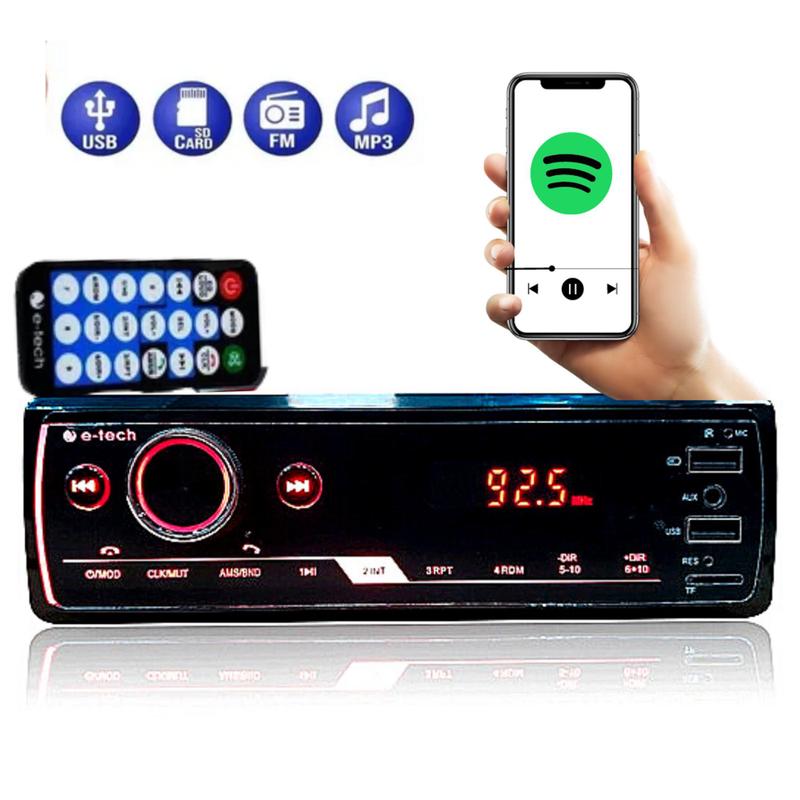 Radio aparelho de maxima performace no uso FM USB E BLUETOOTH diversos ...