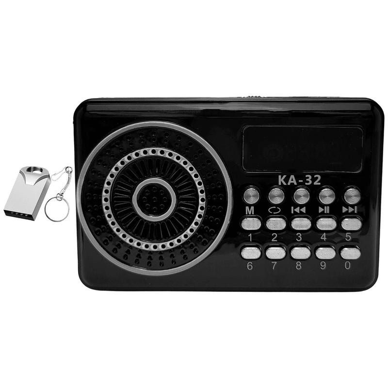Rádio Bluetooth Retrô Portátil Fm Mp3 Usb Sd Fone De Ouvido Potente ...